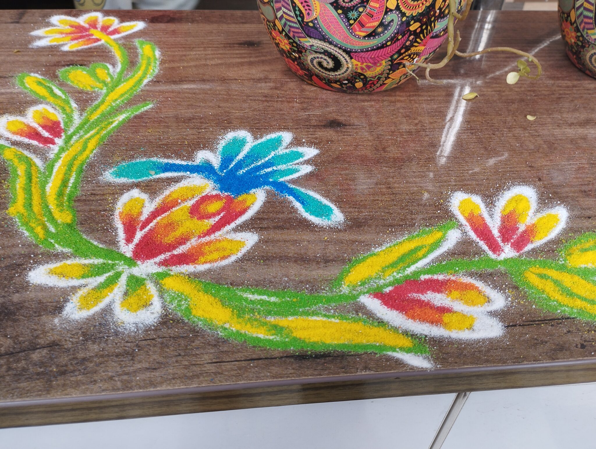 Border Rangoli Designs – Easy Rangoli Designs